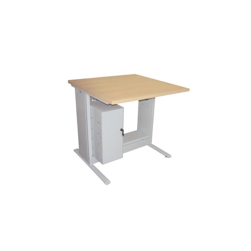 Poste de travail informatique, petit bureau informatique, meuble de ...