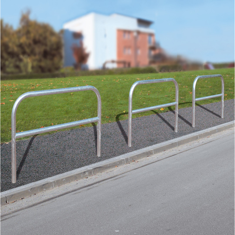 Arceau galvanisé, arceau de protection en tube d'acier galvanisé