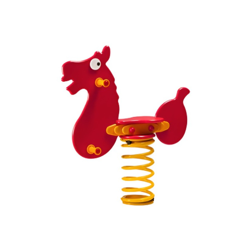 Jeu enfants sur ressort